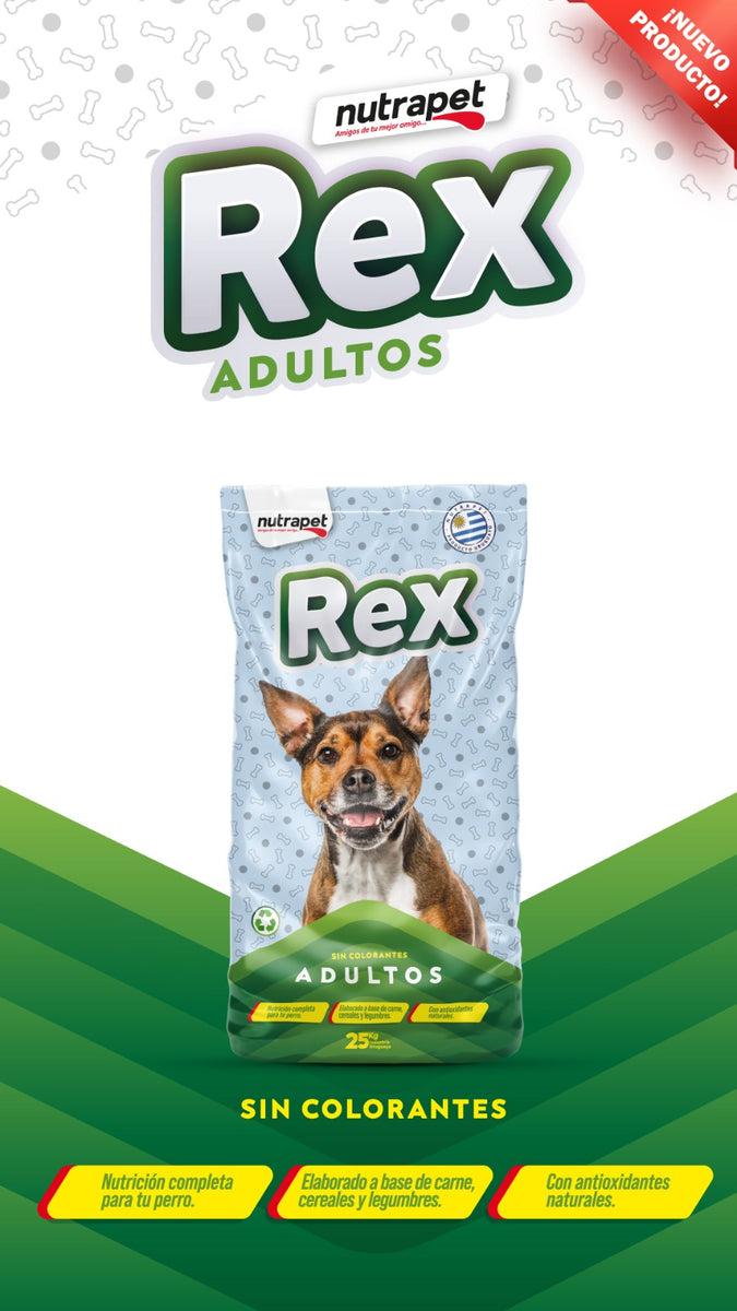 Alimento Balanceado Rex 25kg Con Regalo – MundoCanino