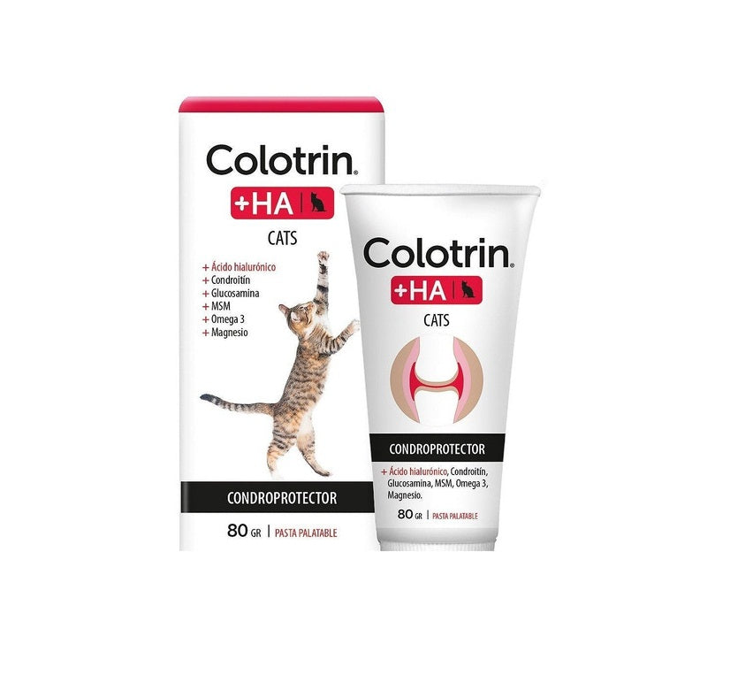 Colotrin Pasta Palatable Gatos Suplemento Condroprotector 80g – MundoCanino